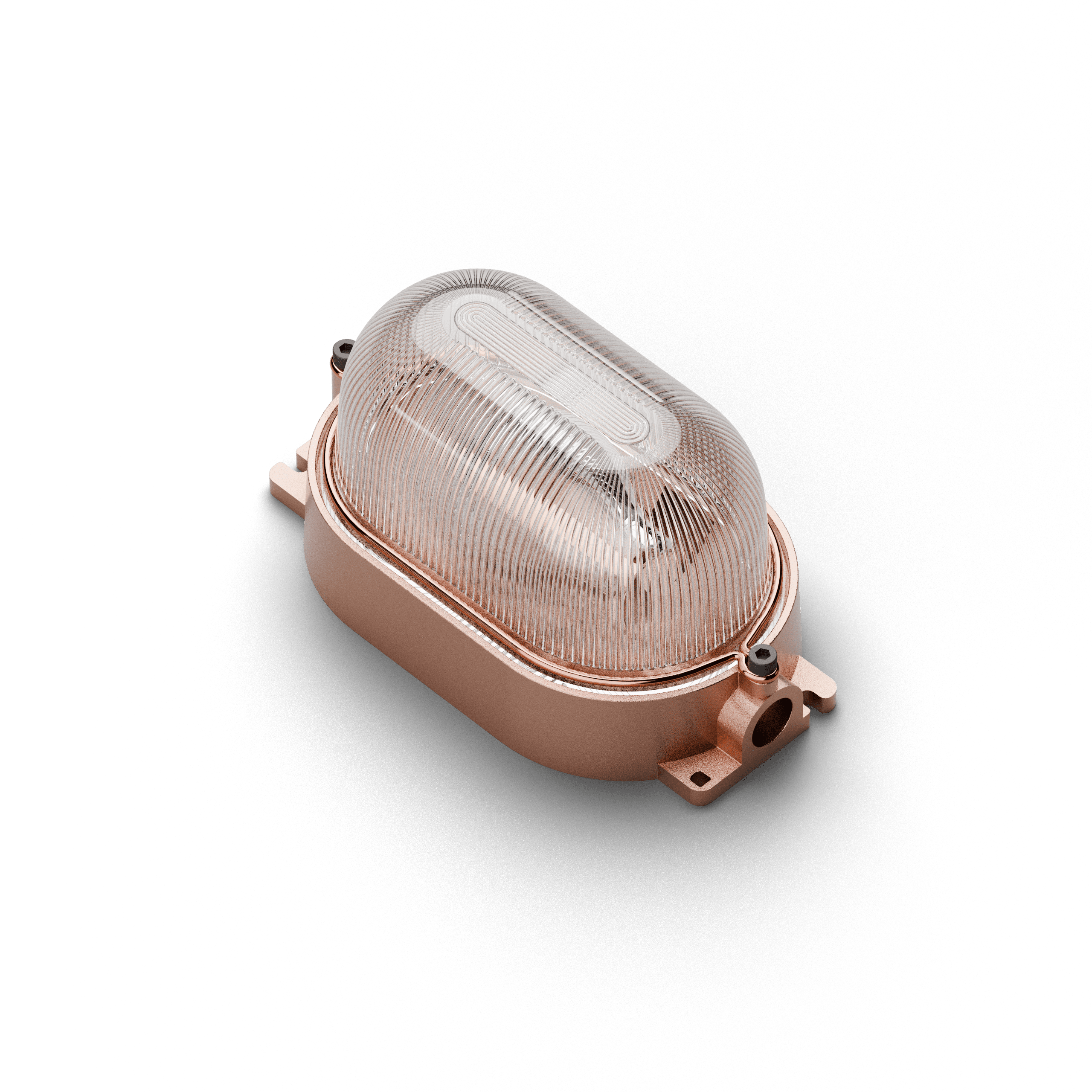 Oval Plafoniera – Industrial-Style Ceiling Light — Genuit