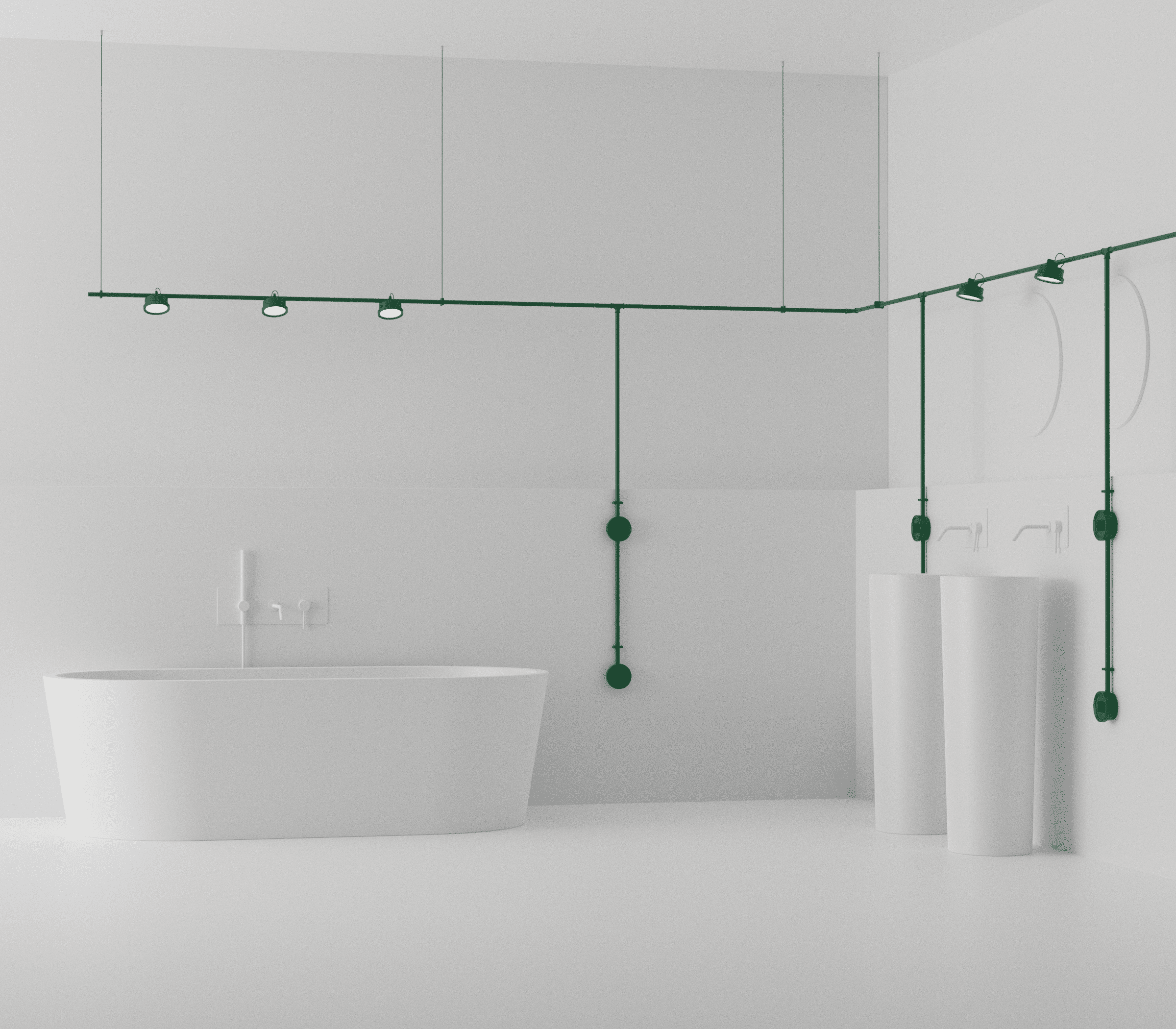 Products map | System Genuit — Genuit — contemporary surface wiring system