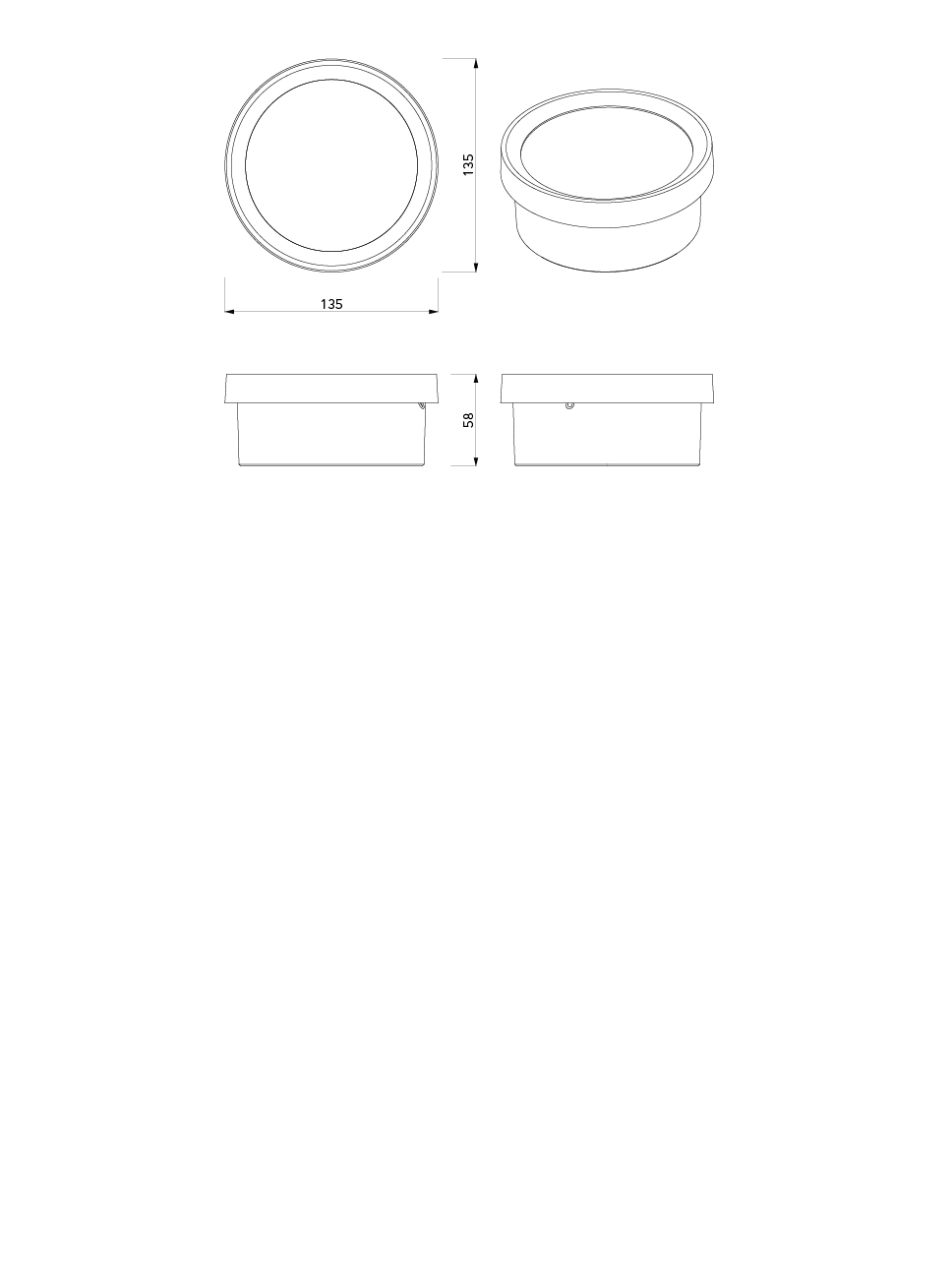 Connex Dot 130 — Genuit — Junction and electrical connection box